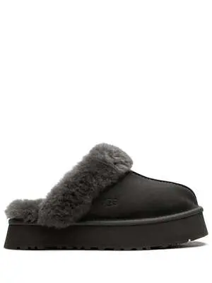 UGG Disquette Platform Slippers - Grey