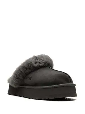 UGG Disquette Platform Slippers - Grey