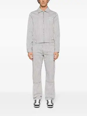 Amiri Striped Cotton Carpenter Trousers