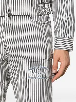 Amiri Striped Cotton Carpenter Trousers