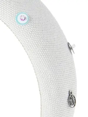 MAISON MICHEL Miwa Headband - White
