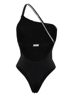 Gcds Bling One-shoulder Swimsuit