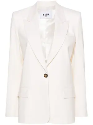 Msgm Textured Blazers For Women