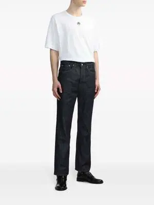 Auralee Hard Twist Straight-leg Jeans