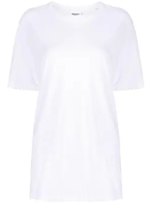 MARANT ETOILE Zewel Linen T-shirt - White