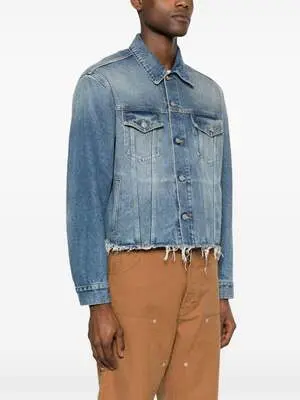 MAISON MARGIELA Raw-cut Denim Jacket