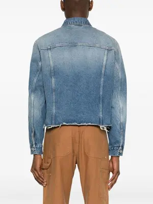 MAISON MARGIELA Raw-cut Denim Jacket