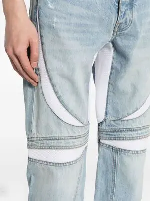 Amiri Mx-3 Straight-leg Jeans - Blue