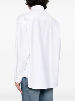 AAPE BY *A BATHING APE Logo-embroidered Cotton Shirt