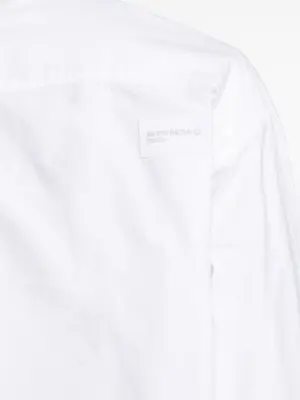 AAPE BY *A BATHING APE Logo-embroidered Cotton Shirt