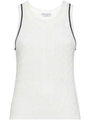 Brunello Cucinelli Cable-knit Top