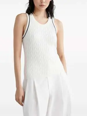 Brunello Cucinelli Cable-knit Top