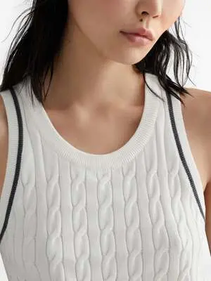 Brunello Cucinelli Cable-knit Top