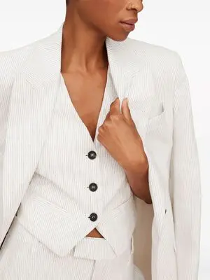 Brunello Cucinelli Pinstripe Waistcoat