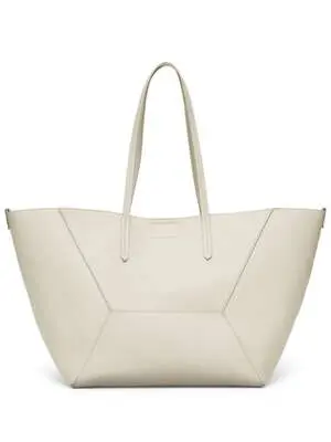 Brunello Cucinelli Tote Bag With Monili Chain Detail