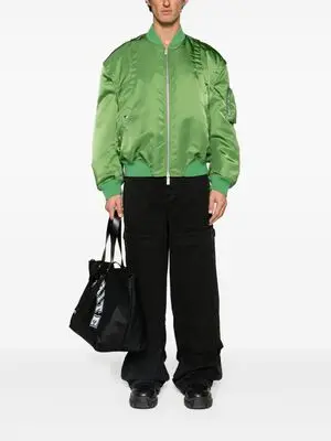 Off-White Detachable-sleeves Bomber Jacket