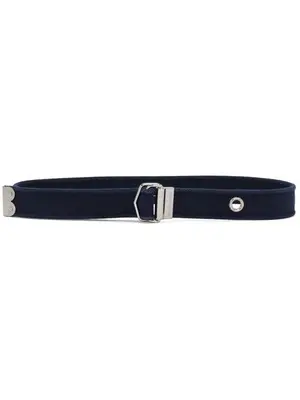 Dolce & Gabbana Logo-print Buckled Belt