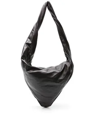 LEMAIRE Scarf Leather Crossbody Bag - Purple