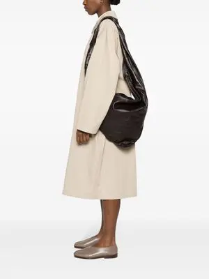 LEMAIRE Scarf Leather Crossbody Bag - Purple