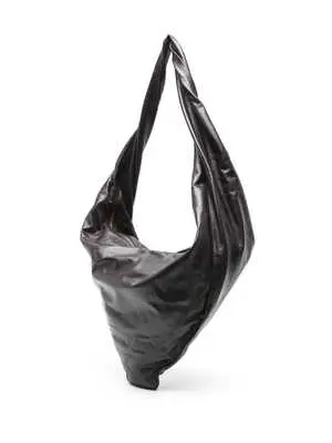 LEMAIRE Scarf Leather Crossbody Bag - Purple
