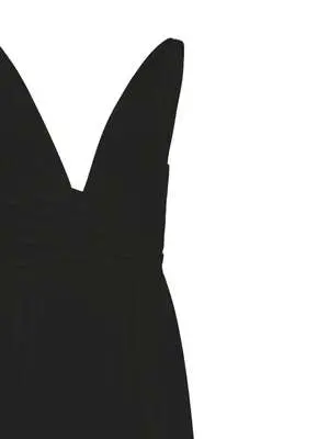 Azeeza Cirrus V-neck Gown - Black