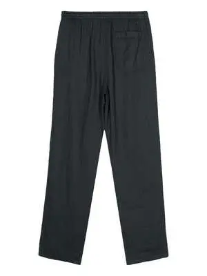 Aspesi Linen Straight-leg Trousers