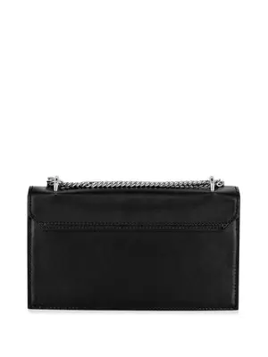Philipp Plein Small Leather Shoulder Bag With Embellished Claws