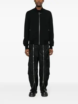 Rick Owens Classic Flight Jacket - Black