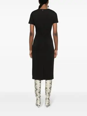 BOSS Stretch Midi Dress