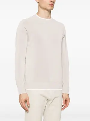 Eleventy Layered Ribbed Jumper