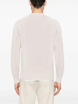 Eleventy Layered Ribbed Jumper