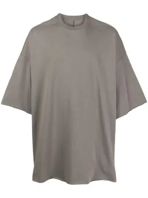 Rick Owens Oversized Cotton T-shirt - Grey