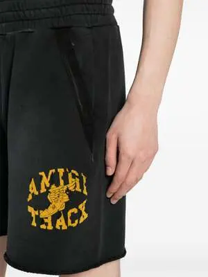 Amiri Logo-print Cotton Shorts