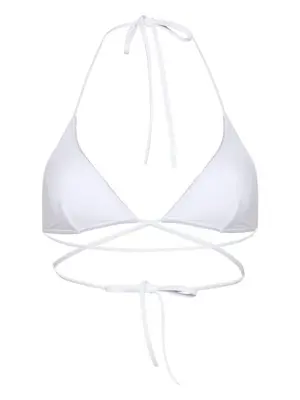 Dsquared2 Metallic Halterneck Bikini Top