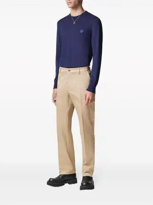 Versace Tapered-leg Chino Trousers