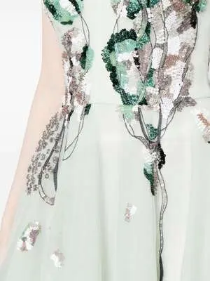 SAIID KOBEISY Off-shoulder Tulle Gown