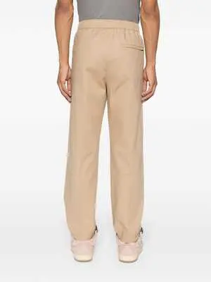 LANVIN Mid-rise Straight-leg Trousers - Neutrals