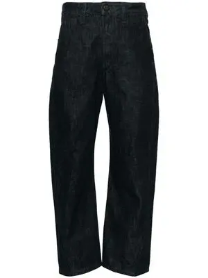 LEMAIRE Twisted High-rise Cropped Jeans - Blue