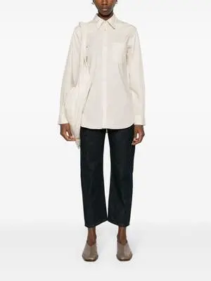 LEMAIRE Twisted High-rise Cropped Jeans - Blue