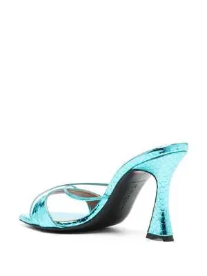 D'ACCORI 100mm Lust Sandals - Blue