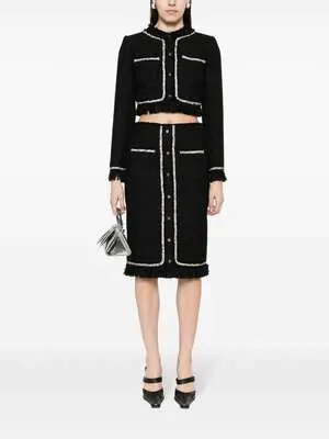 Giuseppe Di Morabito Rhinestone-embellished Midi Skirt
