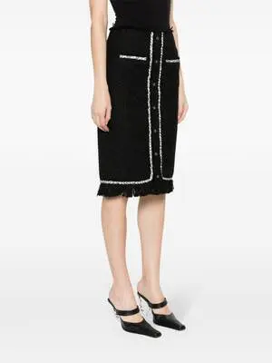 Giuseppe Di Morabito Rhinestone-embellished Midi Skirt