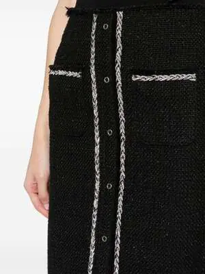 Giuseppe Di Morabito Rhinestone-embellished Midi Skirt