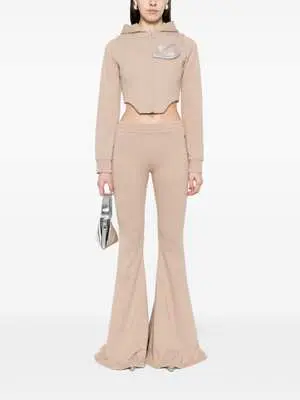 Giuseppe Di Morabito Rhinestone-embellished Corset Top