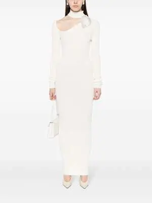 Giuseppe Di Morabito Crystal-embellished Knitted Dress