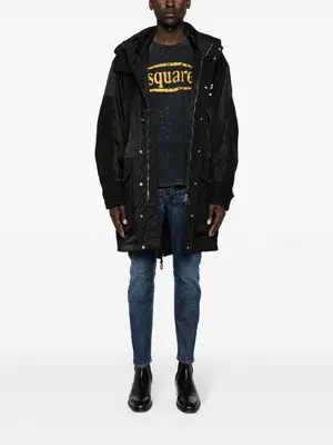 Dsquared2 D2 Leaf Hooded Parka