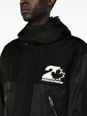 Dsquared2 D2 Leaf Hooded Parka