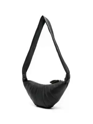 LEMAIRE Small Croissant Shoulder Bag - Black