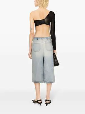 COURREGES Twist-detail One-shoulder Top