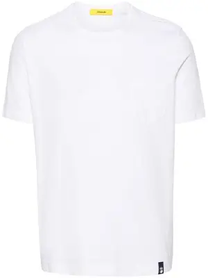 DRUMOHR Appliqué-logo Cotton T-shirt - White